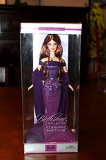 Barbie Birthstone Collection February Amethyst Mattel B3410 MINB for ...