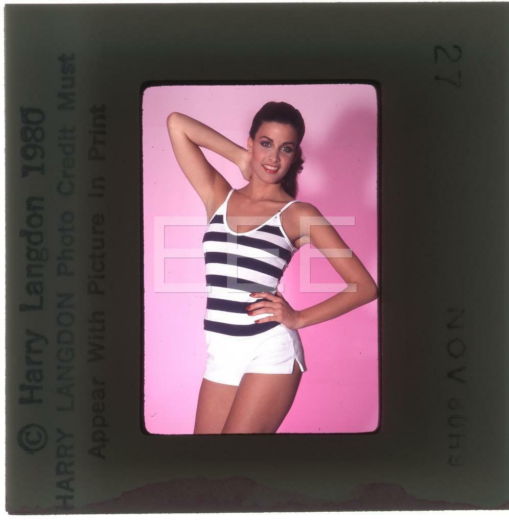 1980 Marla Heasley A-Team TV Actress Harry Langdon Transparency w ...