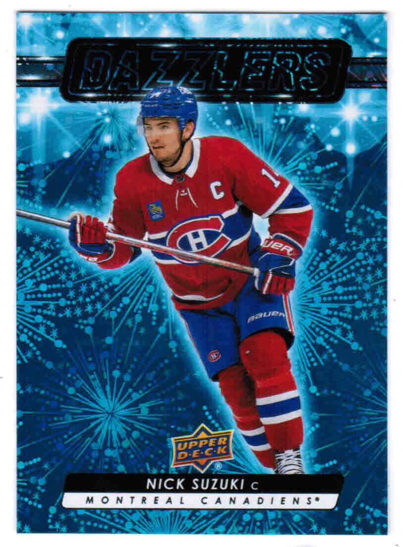 23/24 2023 UPPER DECK SERIES 1 HOCKEY DAZZLERS BLUE CARDS DZ-XX U-Pick ...