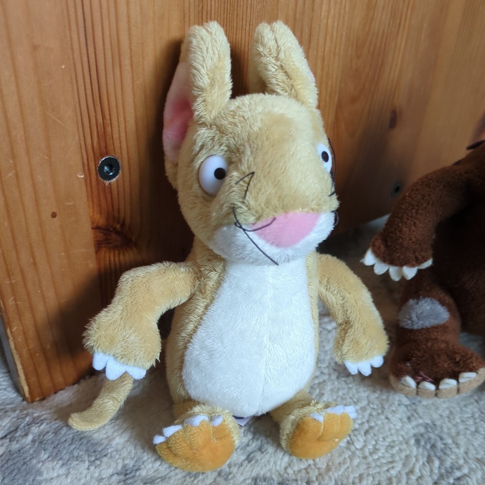 The Gruffalo Plush Soft Toy Bundle ~ Large & Small Gruffalo, Fox, Owl ...