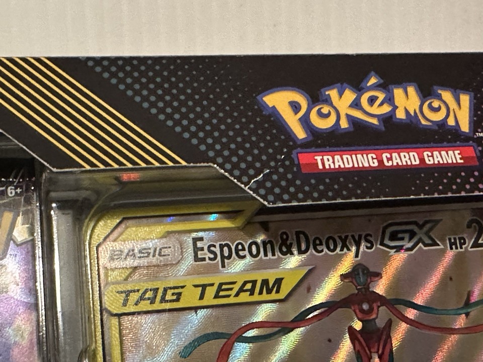 Pokémon TCG Tag Team Powers Collection Box Espeon & Deoxys / Umbreon ...