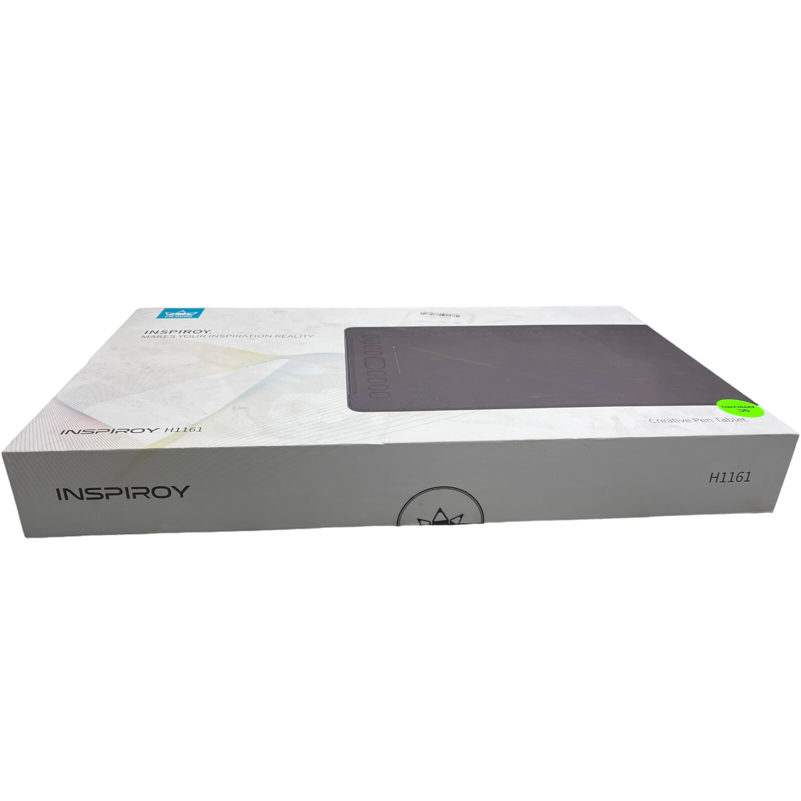 HUION Inspiroy H1161 Graphics Drawing Tablet w/ Pen USB Adapter and Charger