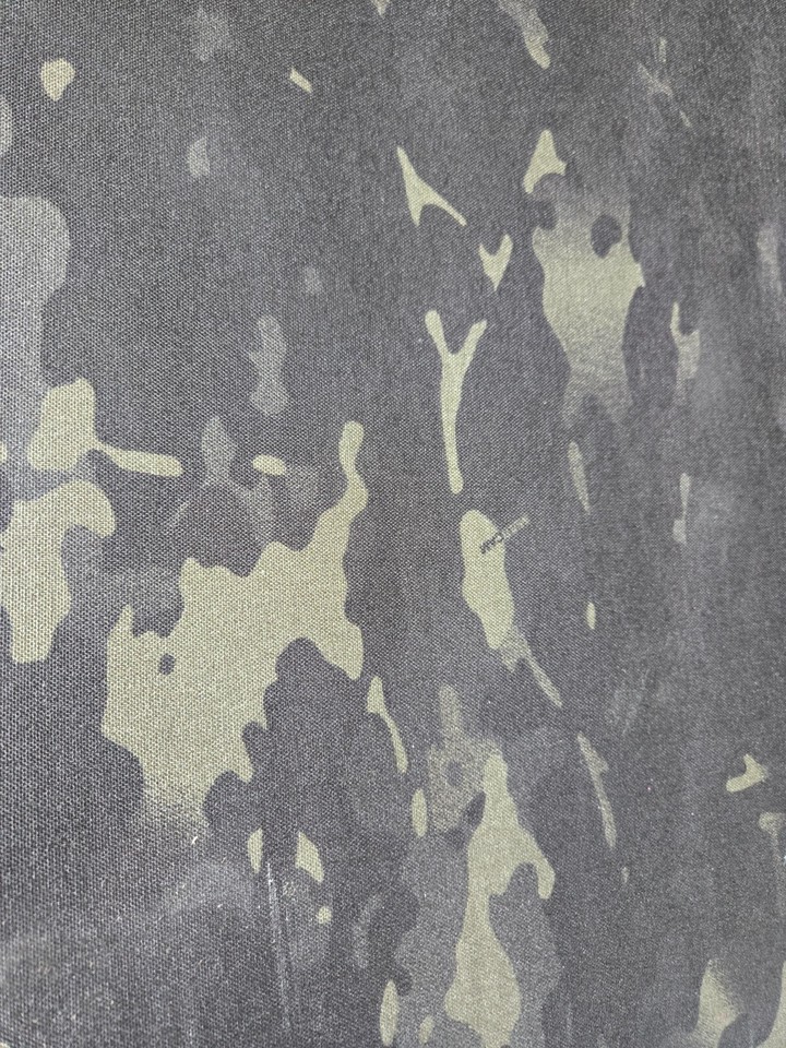 Squadron Multicam Black Laminate Fabric By The Yard With Black Backing ...
