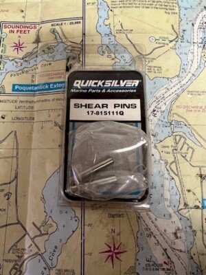 Quicksilver #17-815111Q 17-815111Q02 Brass Shear Pins Kit. | eBay