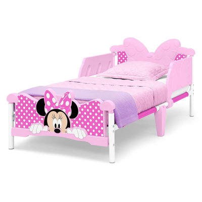 Minnie Mouse Bed Frame Disney Brandclub Minnie Mouse Wood & Metal
