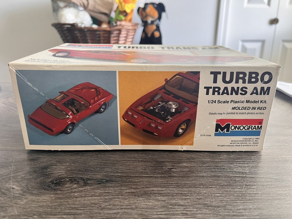 1980Pontiac Trans Am Turbo Model Kit 1.24, Issued In 1980 By Monogram ...