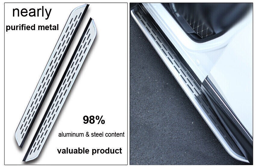 2pcs Running Board fit for Genesis GV80 JX1 2021-2025 Side Step Nerf ...