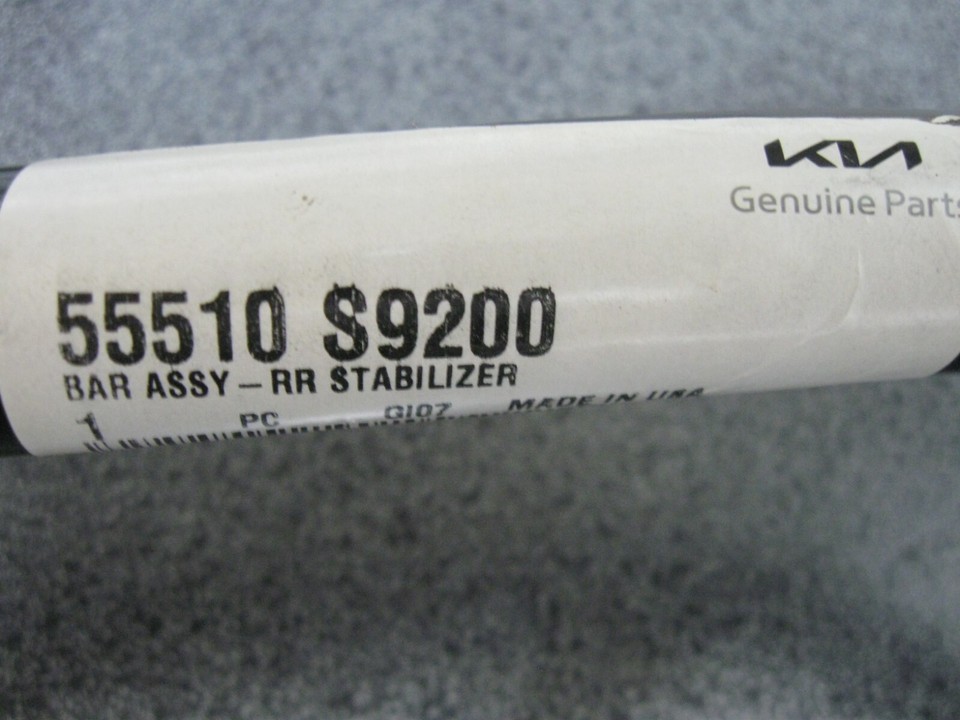 Kia 55510-S9200 Rear Stabilizer Bar for 2020-2023 Telluride New Genuine ...