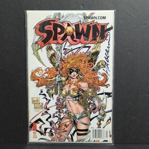 Spawn #97 Newsstand - Angela Cover Image Comics 2000 Signed By Brian Haberlin | eBay