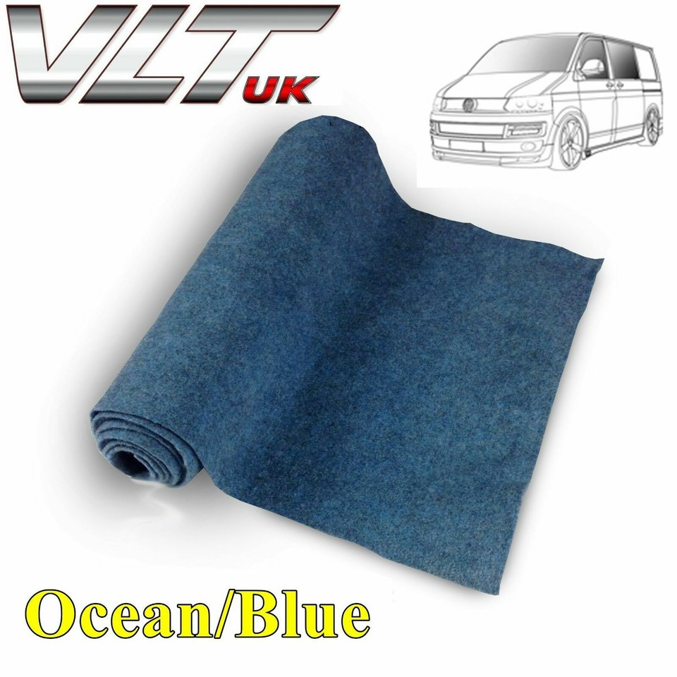 Camper Van Carpet Lining 4 Way Stretch VW T6 5 Transporter Caddy ...