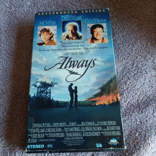 Always (VHS, 1989) Richard Dreyfuss, John Goodman, Holly Hunter | eBay