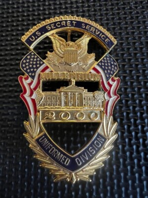 COMMEMORATIVE USSS Uniform Division Millennium (2000) Badge | eBay