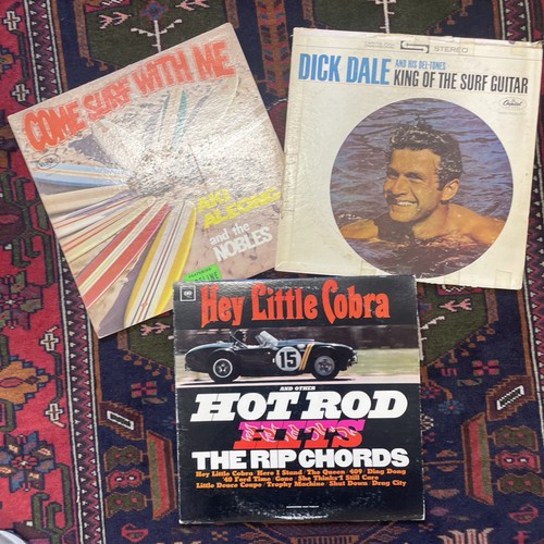 Rare 60s Surf Rock Records (3 LPs) Vintage Vinyl Lot | eBay