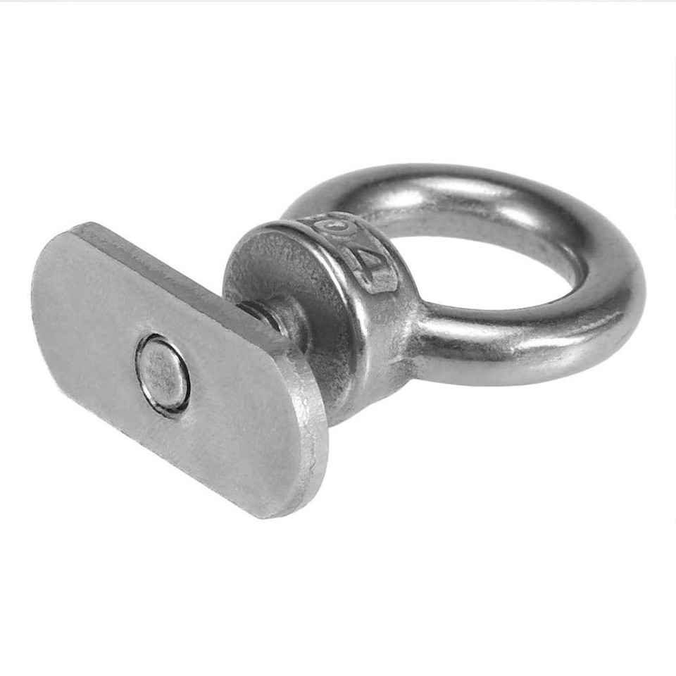 Kayak Rings and Hooks Stainless Steel Load Hook Screw Hook Kayak Track ...