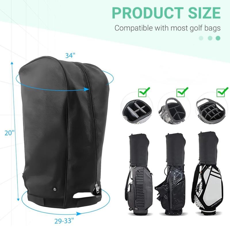 Golf Bag Cover Golf Bag Rain Hood Cover Waterproof Golf Bag Covers For ...