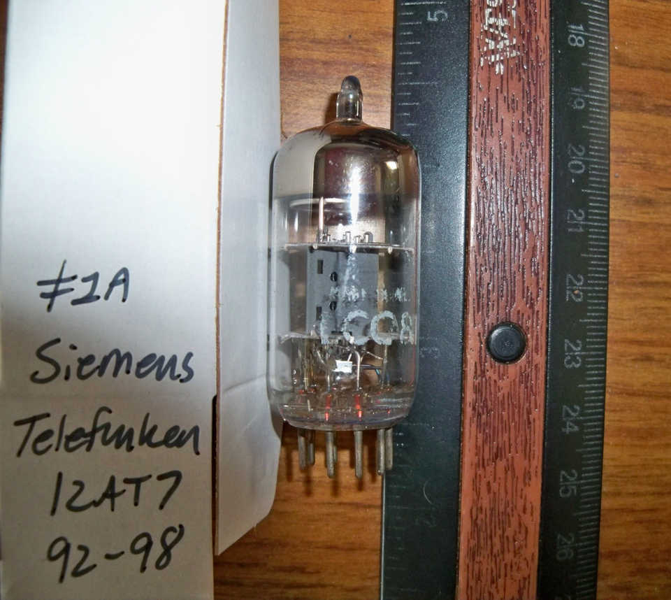 Strong Telefunken by SIEMENS 12AT7 / ECC81 Tube | eBay