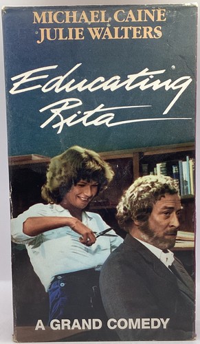 Educating Rita VHS 1983, 1989 Release Michael Caine **Buy 2 Get 1 Free ...
