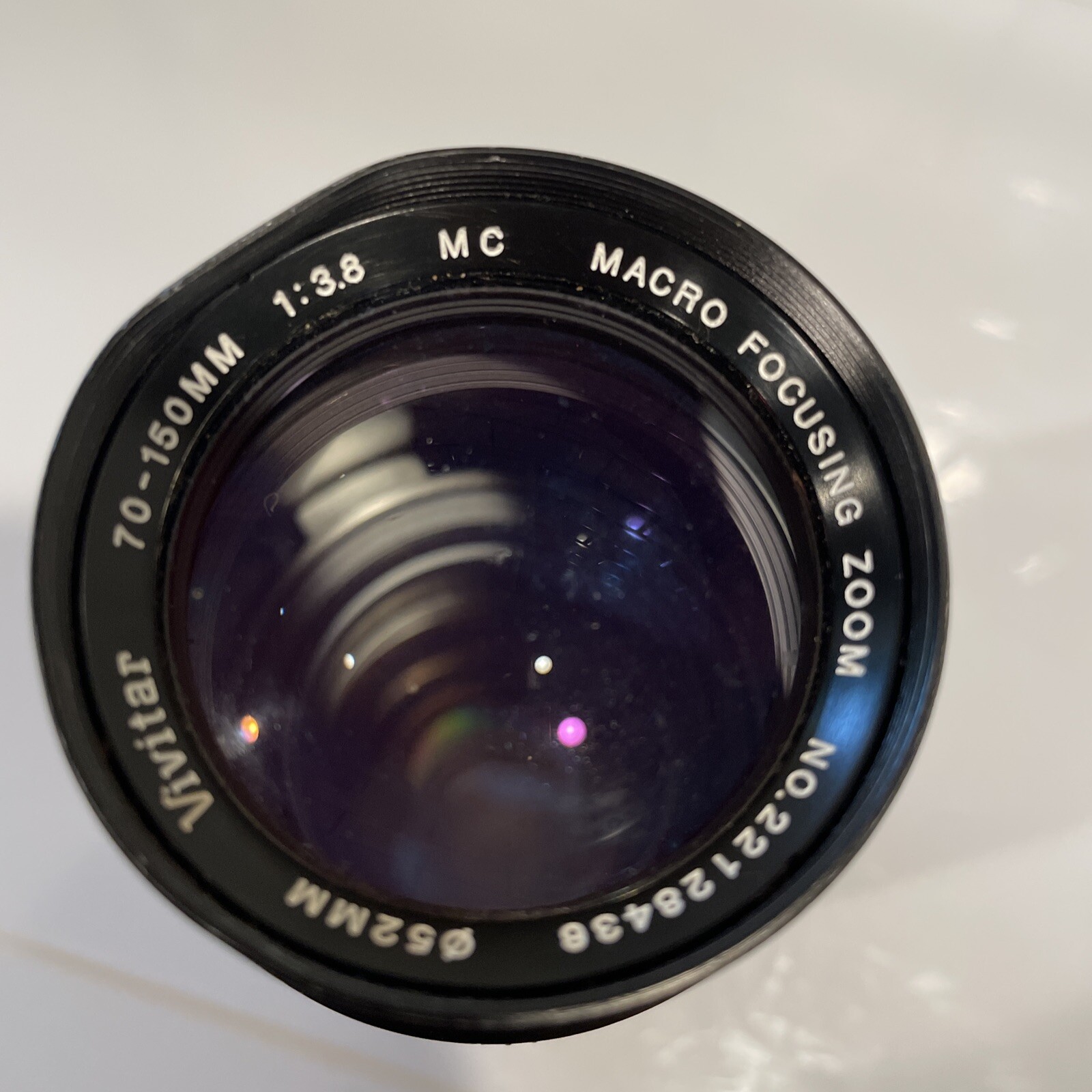 80’s Vivitar 70-150MM Camera Lens ( As Is- Has A Dent..no Cracks In ...