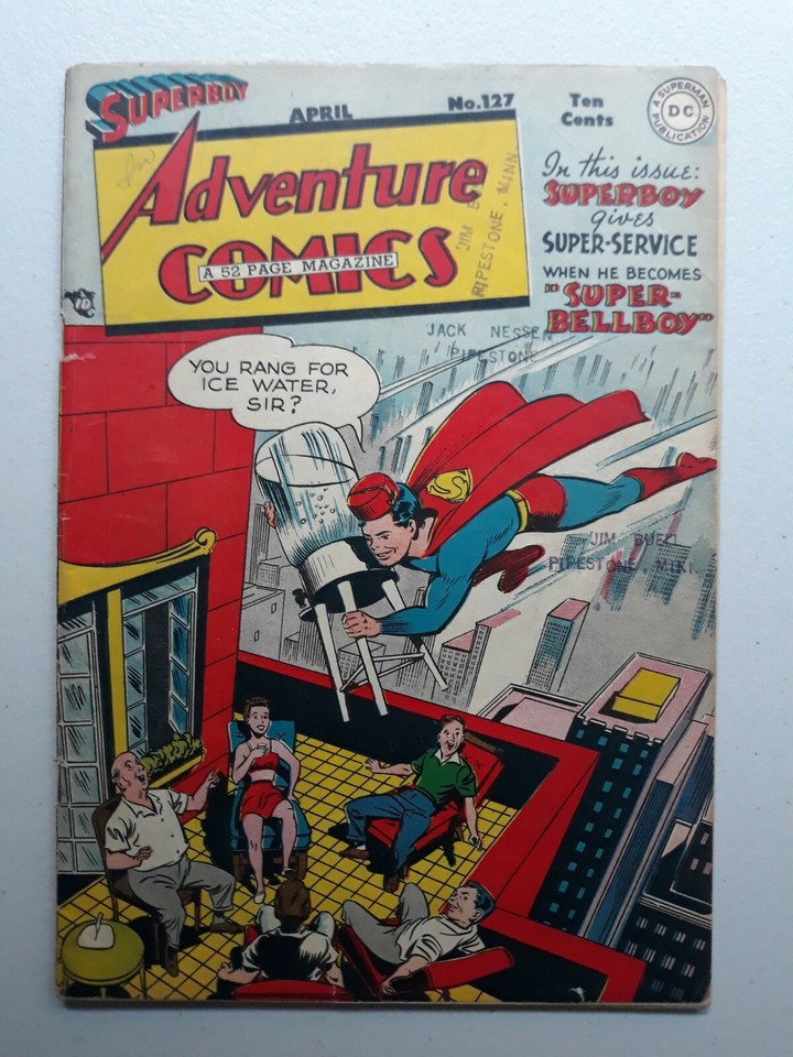 Adventure Comics 127 DC 1948 Superboy | eBay