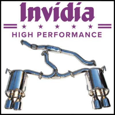 Invidia Q300 Stainless Cat-Back Exhaust System fits 2015-2021 Subaru ...