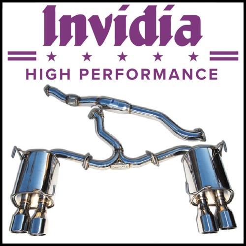 Invidia Q300 Stainless Cat-Back Exhaust System fits 2015-2021 Subaru ...