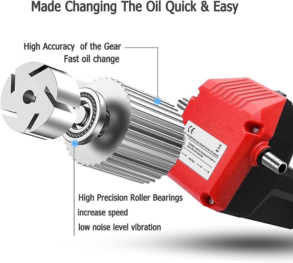 Oil Transfer Pump Extractor Electric Fast Change Transmission Fluid ...