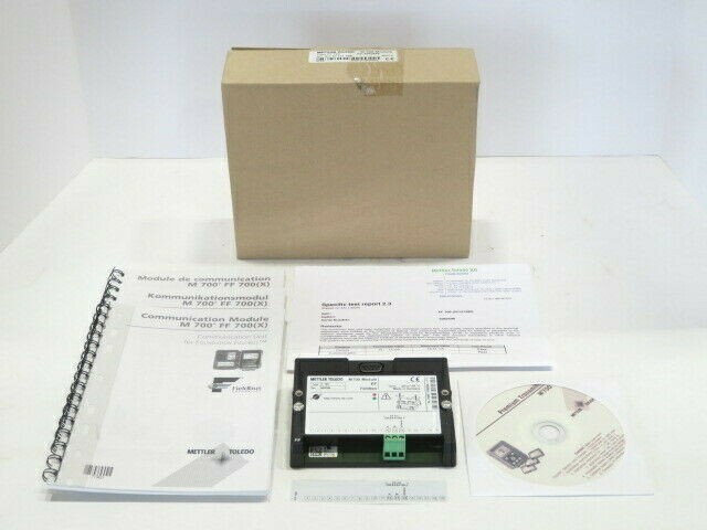 Mettler Toledo M700 FF 700 Communication Module Fieldbus Equipment NEW ...