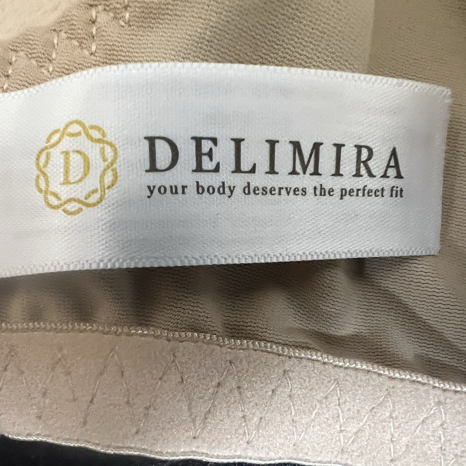 Delimira Size 46D Beige Lacey Underwire Non Padded Minimizer Bra NWT | eBay