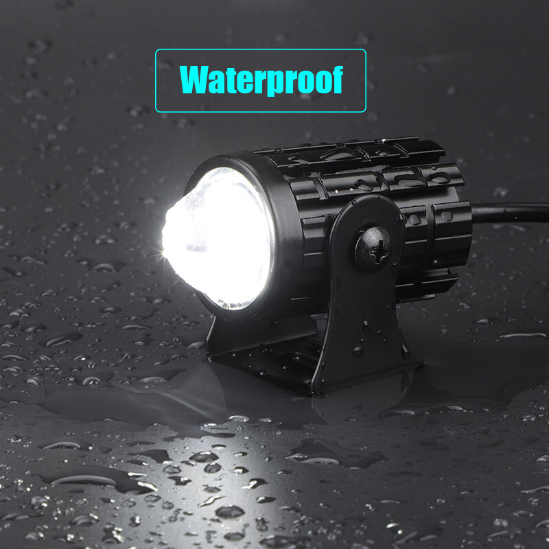 LED Car Spotlights Headlight Fog Driving Light High/Low Beam Auxiliary ...