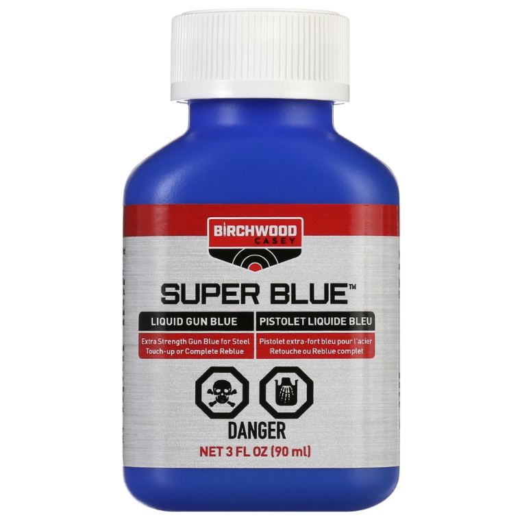 Birchwood Casey SUPER BLUE Liquid Gun Blue FOR BLUEING POLISHED ...
