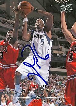 Josh Howard autographed Basketball Card (Dallas Mavericks) 2008 Upper ...