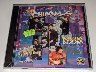 *NEW/SEALED* The Animals "Boom Boom" CD w/ Bo Diddley & Dimples 1997 ...