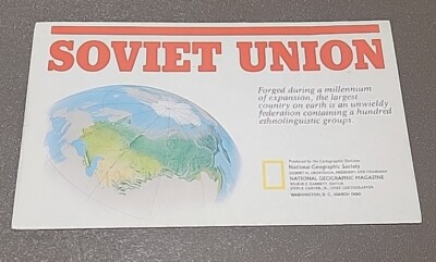 National Geographic Maps 1990 (5) Files Vintage Historical Documents | eBay