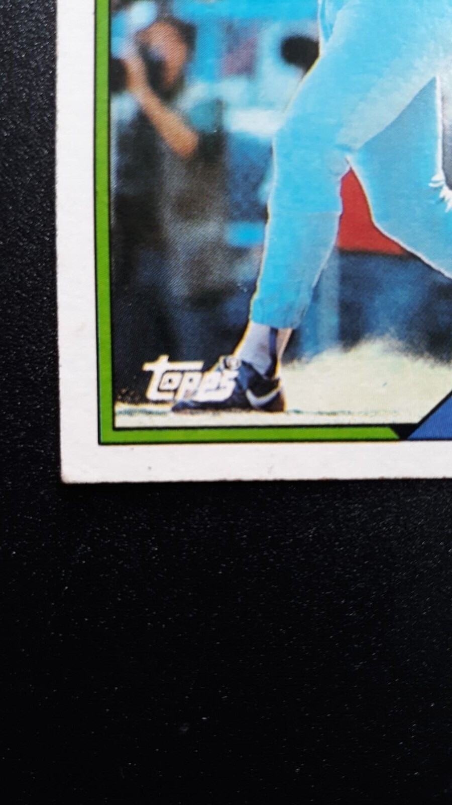 1988 Topps Baseball Card Bo Jackson Error on front Topps misprint. | eBay