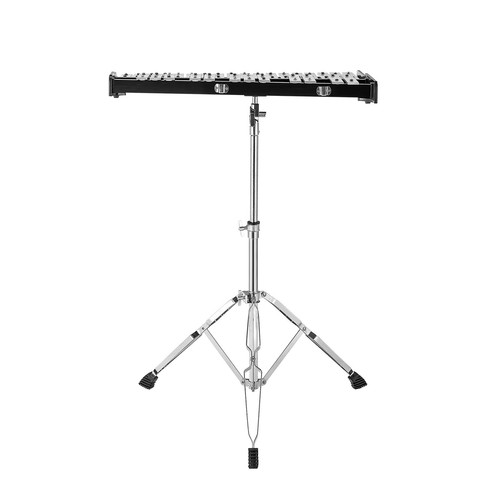 30 Note Glockenspiel Xylophone Bell Kit with Mallets, Stand & Practice ...