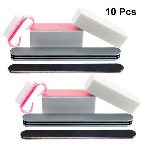 Nail Buffer Block Nail Art Sanding Buffer Finger Nail File Board Nail ...