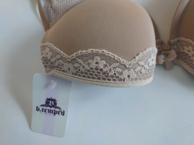 b.tempt'd by Wacoal Fancy That Contour T-Shirt Bra, Ivory, 30DD - New ...