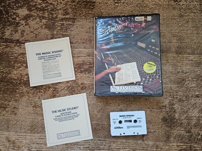COMMODORE 64 C64 - THE MUSIC STUDIO #BLG12 CIB ACTIVISION | eBay UK