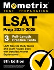LSAT Prep 2024-2025 - 3 Full-Length Practice Tests, LSAT Secrets Study ...