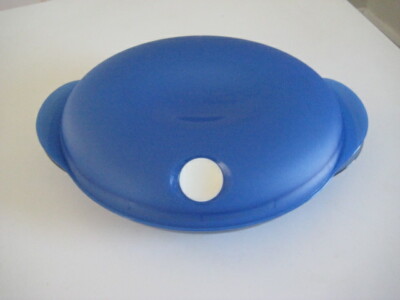 Tupperware Heat N Serve Vented 1.1 litre Oval -BLUE- Container -New ...