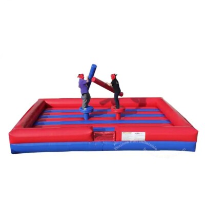 4x4m PVC Inflatable Gladiator Game Inflatable Jousting Arena Fighting ...