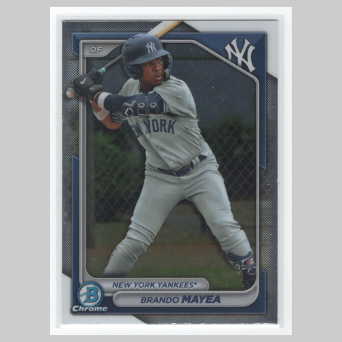 Brando Mayea #BCP-84 2024 Bowman Chrome Prospects New York Yankees ...