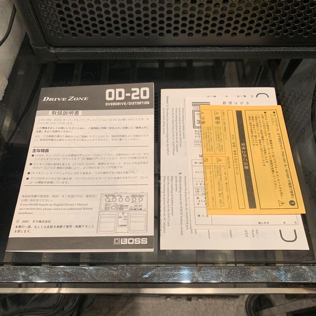 特別オファー Roland OVERDRIVE DISTORTION OD-20 kochi-ot.main.jp