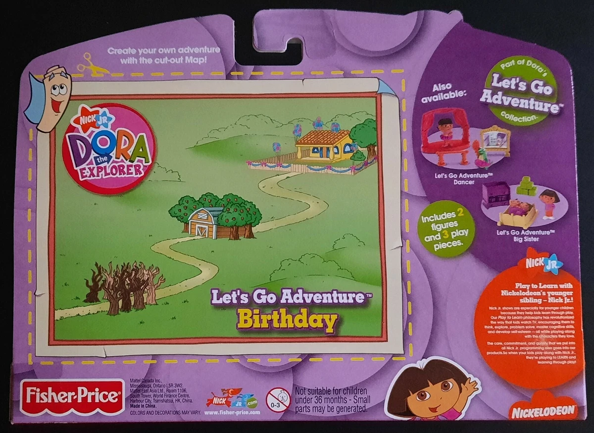Dora The Explorer Birthday Map