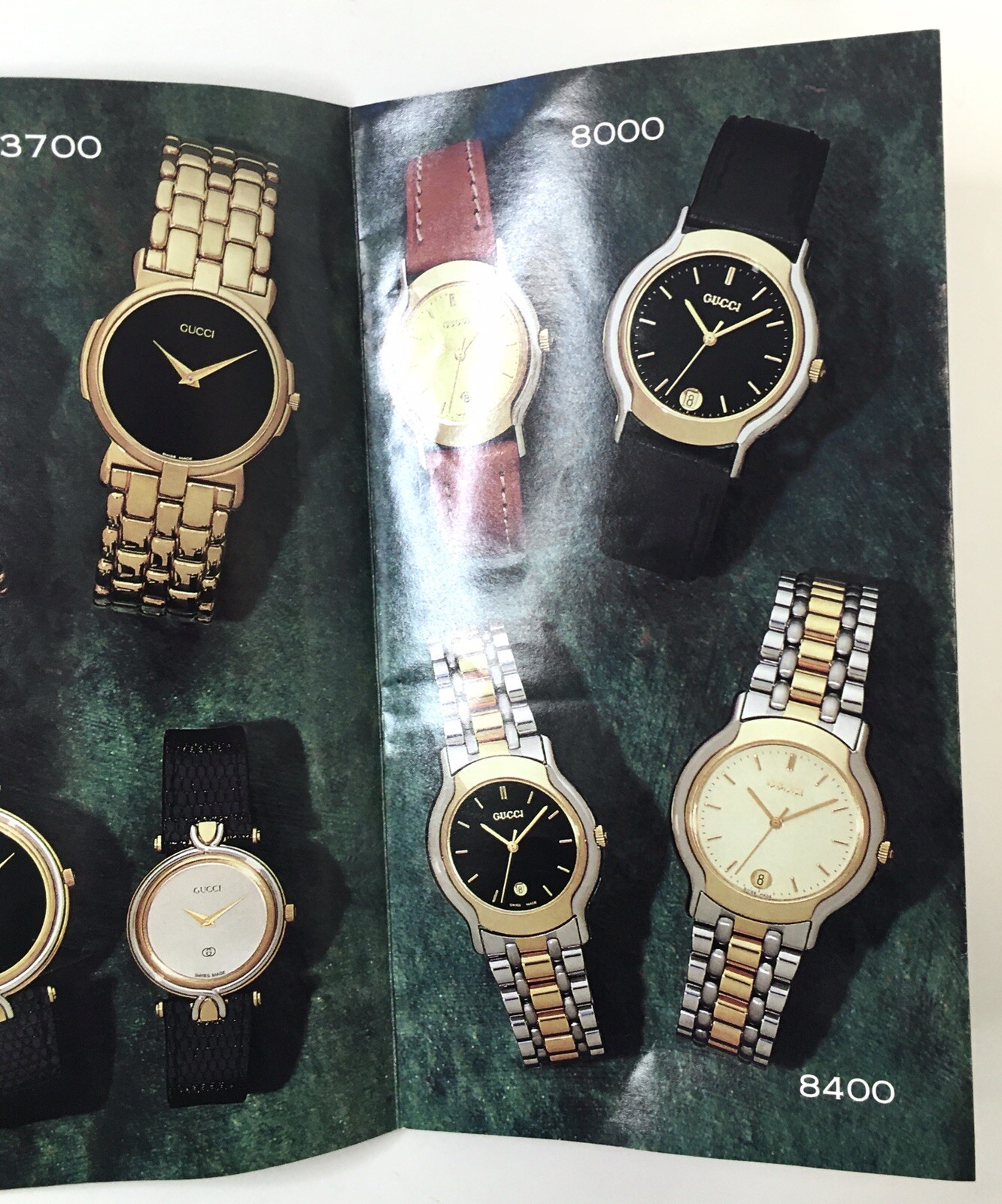 1993 Vintage Gucci Watches Brochure Pamphlet – Designer Ephemera