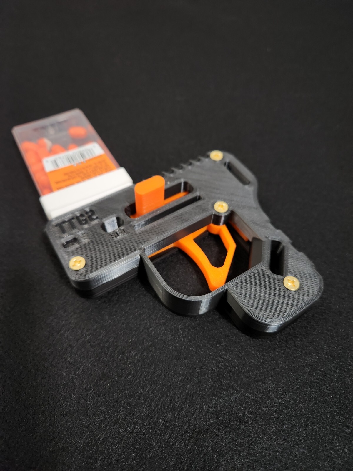 3D-Printed Tic Tac Gun Toy Model TTG2 Customizable Colors w/ Tic Tacs ...