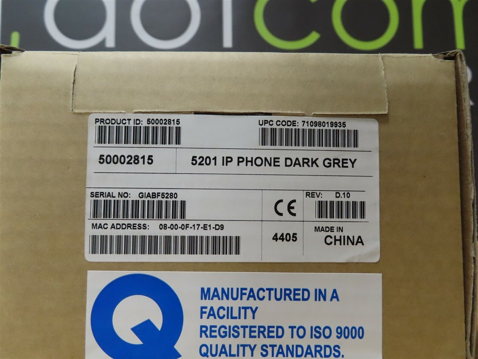 Mitel 5201 IP Phone 50002815 New Quantity Avail | eBay