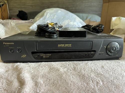 Vintage Panasonic AG-1330 Super Drive 4-Head VCR VHS Player NO Remote ...