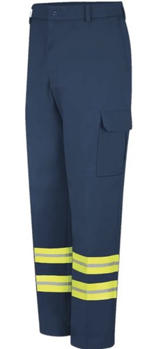 Reflective navy cargo Work Pants - Red Kap, Cintas, Unifirst Used ...