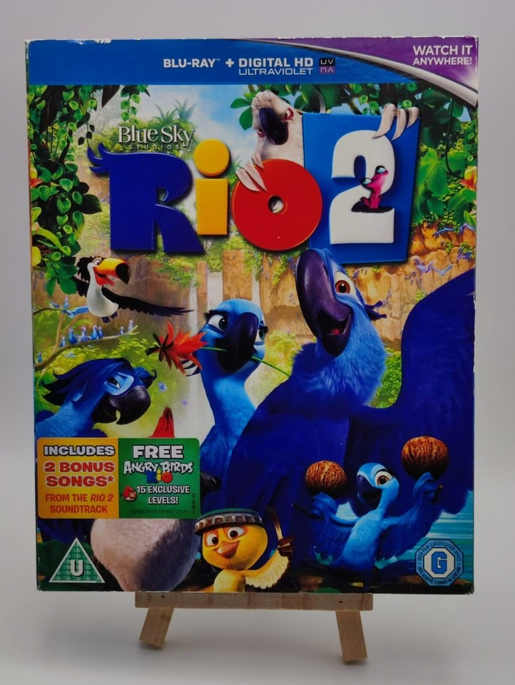 Blu Ray Bundle Kids Movies Smurfs Rio Minions Surf's Up Animated Films ...